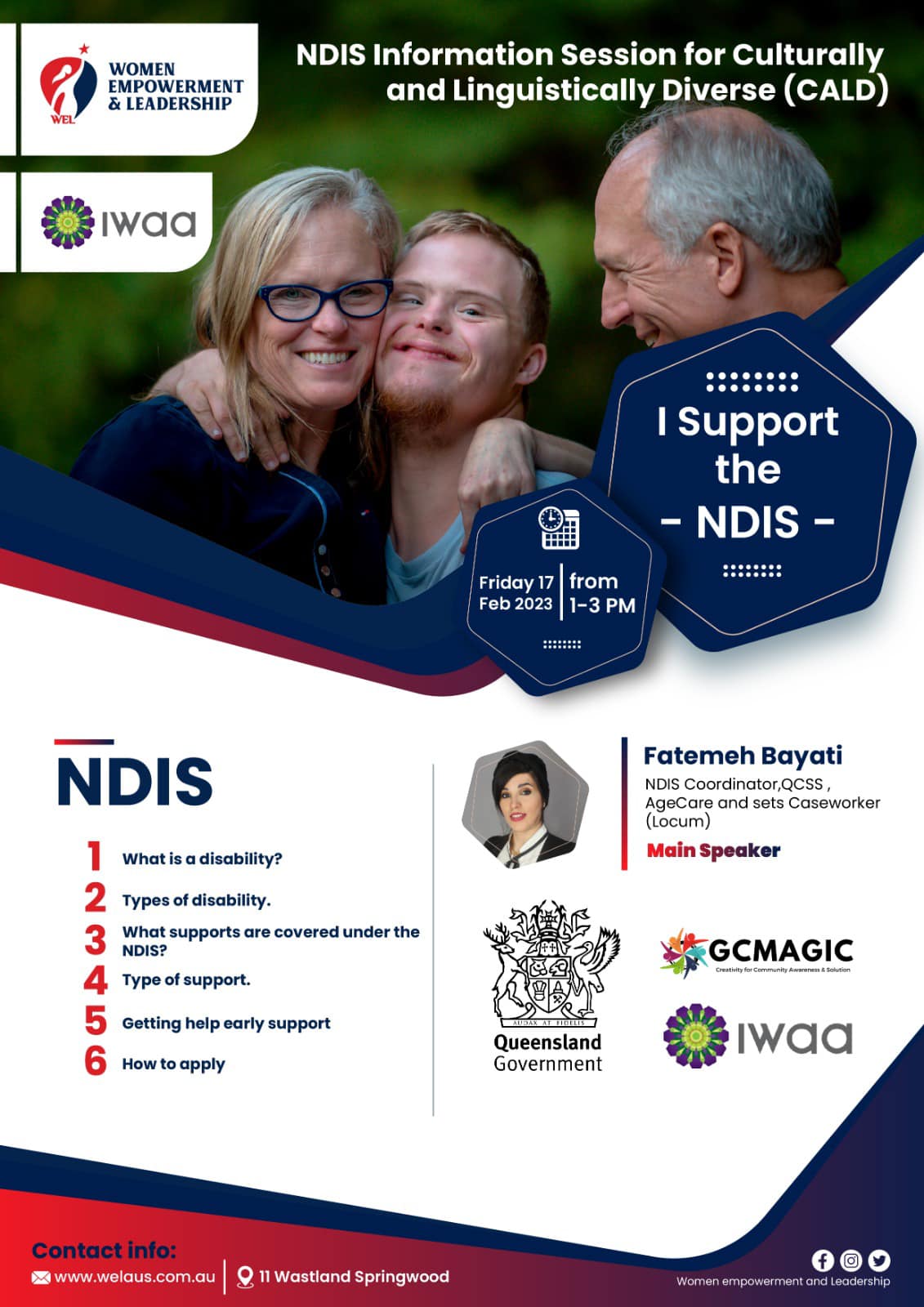 NDIS Information Session for Culturally and Linguistically Diverse (CALD) - Women Empowerment ...